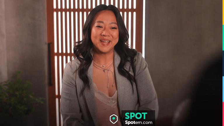 Zadig & Voltaire Christy Silk Jacquard Camisole worn by Ruby (Stephanie ...