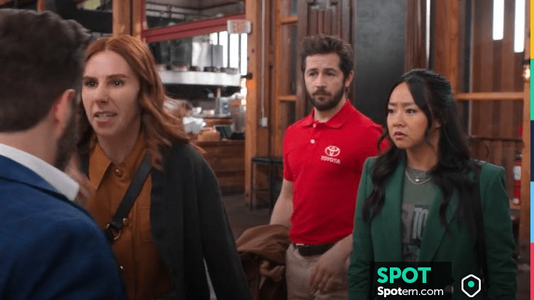 Veronica Beard Kona Jacket worn by Ruby (Stephanie Hsu) as seen in Laid ...