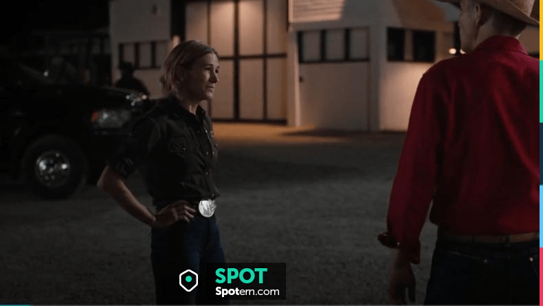 Kimes Ranch Women's Dark Wash Jennifer High Rise Wide Flare Jeans worn ...