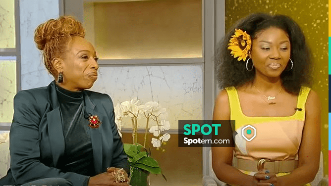 Donna Karan Print Sleeveless Midi Dress worn by Shakyra Lashae as seen ...