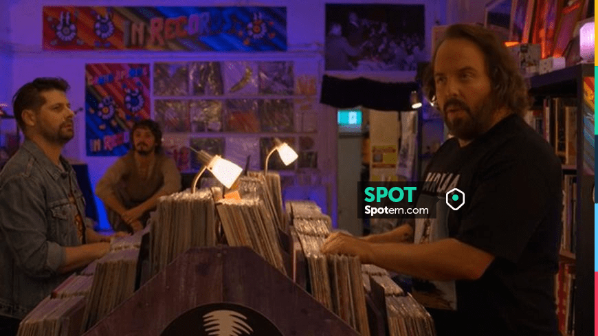 Barkaa Tee worn by Dom Chalmers (Angus Sampson) as seen in Bump (S05E04 ...