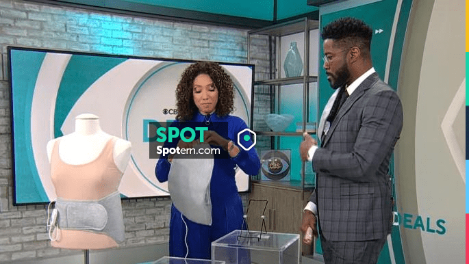 Alice + Olivia Porla Sweater in Royal worn by Gabrielle Kerr as seen in ...