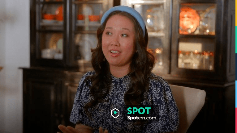 & Other Stories Smocked Peplum Blouse worn by Nanny Applicant as seen ...