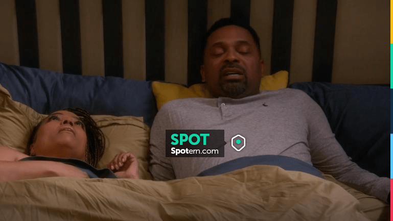 Polo Ralph Lauren Manga Larga Henley usado por Bernard Upshaw (Mike Epps) como se ve en The ...