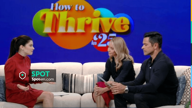 Zimmermann Draped Stretch Silk Minidress worn by Yalda Safai as seen in ...