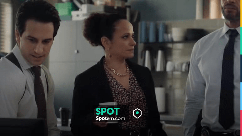 Isabel Marant Lonea Blouse worn by Selena Soto (Judy Reyes) as seen in ...