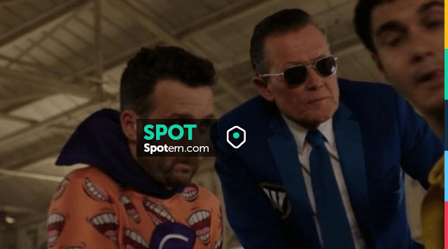 la veste blazer bleu de l'agent Cabe Gallo (Ro­bert Pa­trick) dans Scor ...