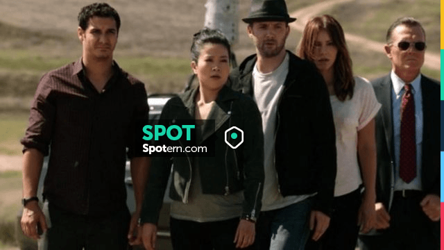 The leather jacket from Happy Quinn ( Jadyn Wong ) in Scorpio | Spotern