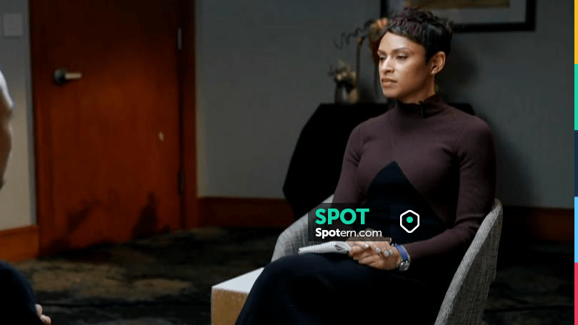 Reiss Hope Dress worn by Jericka Duncan as seen in CBS Mornings on ...