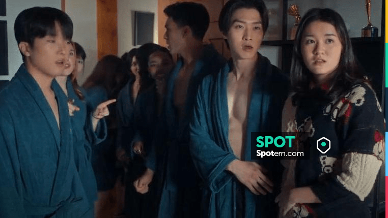 Adele Knitwear Vintage 80's Teddy Bear Oversize Knit Sweater worn by Stella (Audrey Huynh) as ...