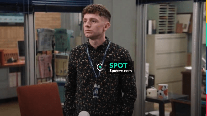 Old Navy Button-Down Corduroy Shirt worn by Jacob Hill (Chris Perfetti ...