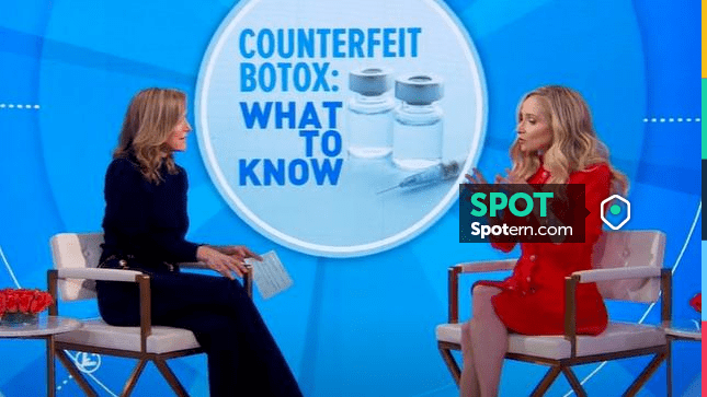 Alice + Olivia Shiloh Long Sleeve Tweed Minidress worn by Whitney Bower ...