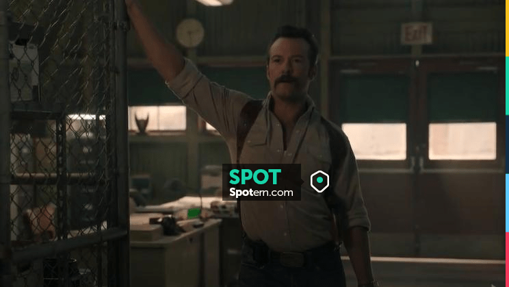 Wrangler Flannel Lined Workshirt Dune worn by Special Agent Mike Franks ...