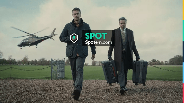 Green jacket worn by Eddie Halstead (Theo James) as seen in The ...