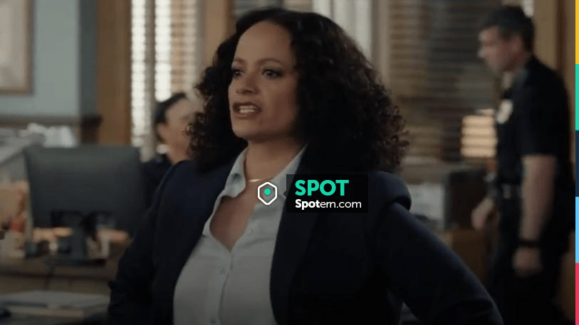 Gorjana Venice Necklace worn by Selena Soto (Judy Reyes) as seen in ...