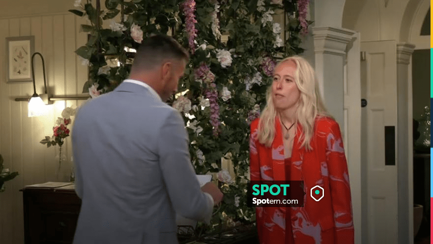 House of Holland Suit Blazer worn by Holly as seen in First Dates ...