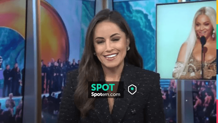 A.L.C. Chelsea Tweed Tailored Jacket worn by Kaylee Hartung as seen in ...
