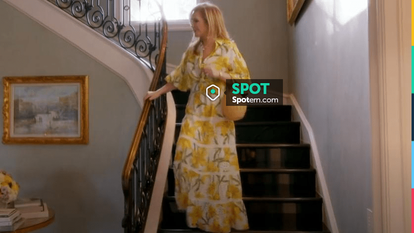 Alice + Olivia Maylin Long Sleeve Blouse worn by Kathy Hilton as seen ...