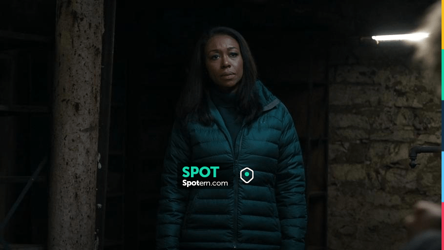 L.L. Bean Womens Down Hooded Jacket worn by Catherine Weaver (Amanda ...