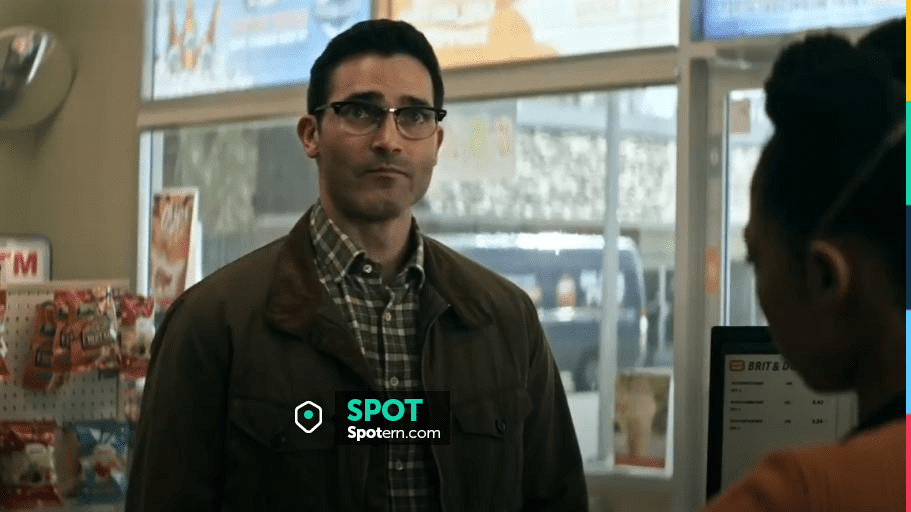 Chaqueta Barbour Weldon usada por Clark Kent (Tyler Hoechlin) como se ...