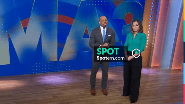 Suéter A.L.C. Eleanor usado por Eva Pilgrim como se ve en Good Morning ...