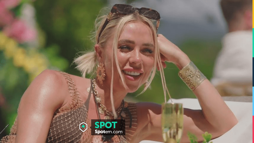 Sherbert Lemons The Abstract Triangle Bikini Set worn by Gabby Allen as ...