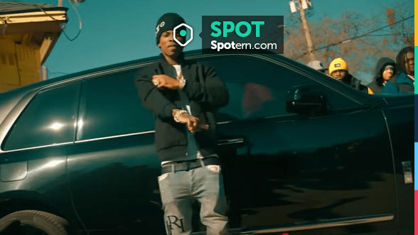 Louis Vuitton Black 'LV Headline' Beanie worn by Zillionaire Doe in Zillionaire Doe - Still CBFW ...