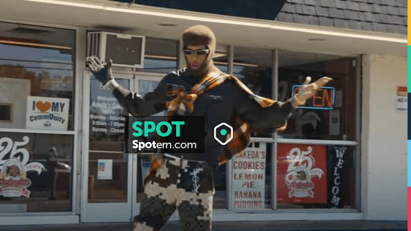 Comme des Garçons Black Pan Collar Bomber Jacket worn by NLE Choppa in ...