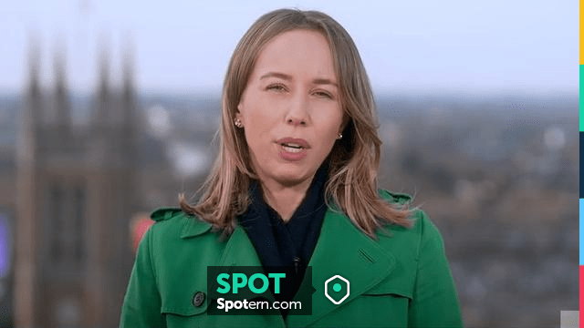 Hobbs London Saskia Trench Coat worn by Britt Clennett as seen in Good ...