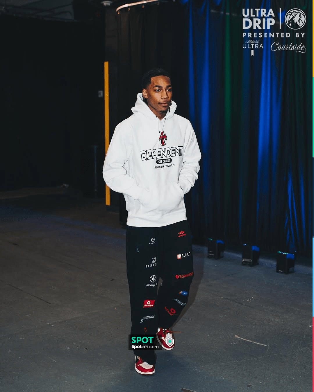 Jordan 1 Retro High x Off White Chicago worn by Rob Dillingham on the ...
