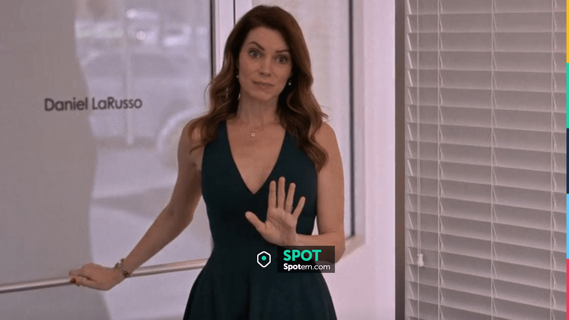 Dress The Population Catalina Fit And Flare Dress worn by Amanda ...