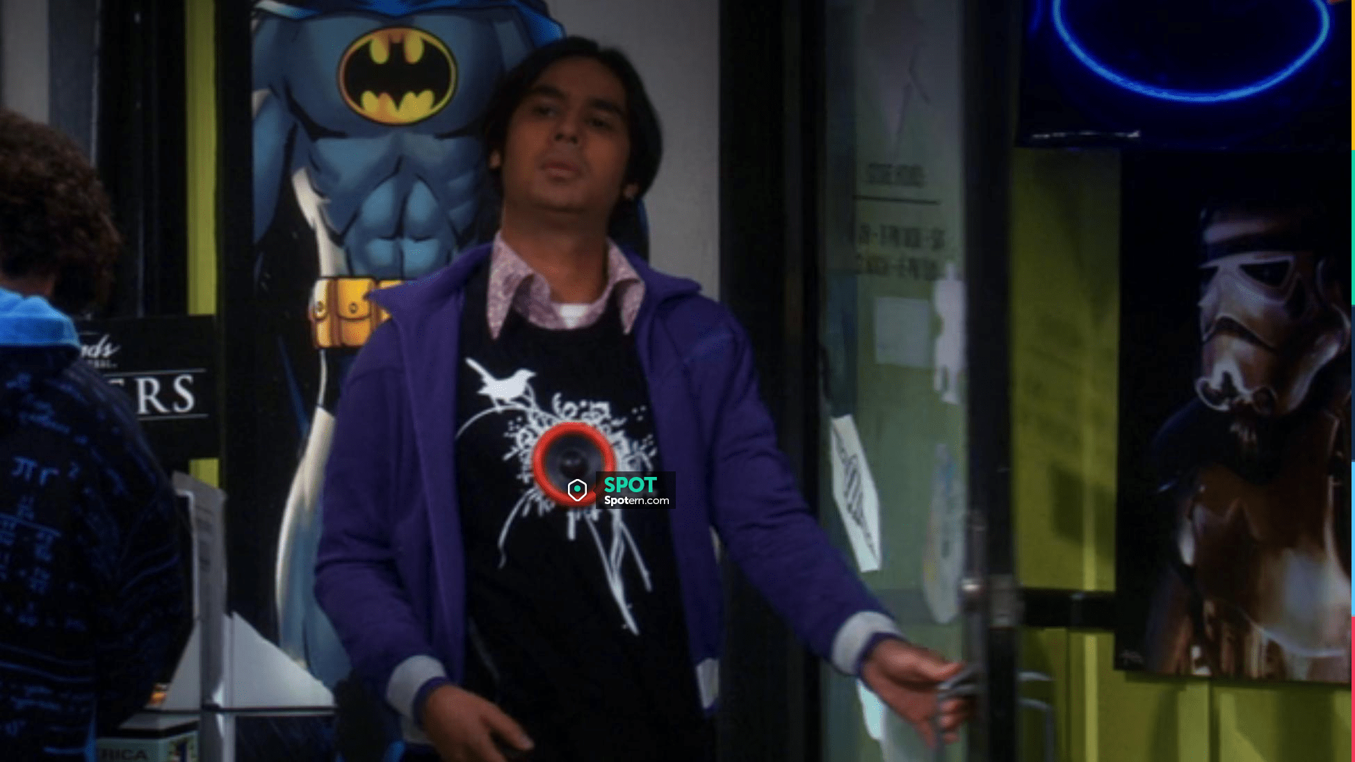 of Raj Koothrappali (Kunal Nayyar) in The Big Bang Theory (S03E16 ...