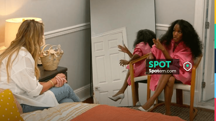 Valentino Oversized Shirt Jacket worn by Gabby Prescod as seen in ...