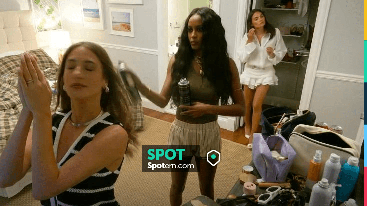 With Jean Mickey Shorts worn by Ciara Miller as seen in Summer House ...