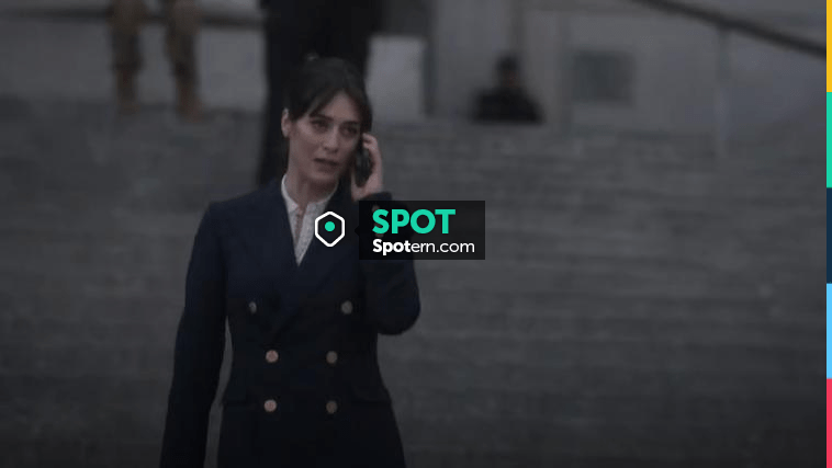 Club Monaco Helek Blouse worn by Alexandra Mullen (Lizzy Caplan) as ...