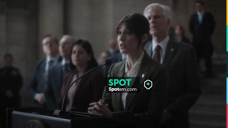 Theory Etiennette Wool Blazer worn by Alexandra Mullen (Lizzy Caplan ...