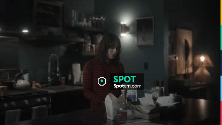 Nili Lotan Striped Crewneck Top worn by Alexandra Mullen (Lizzy Caplan ...