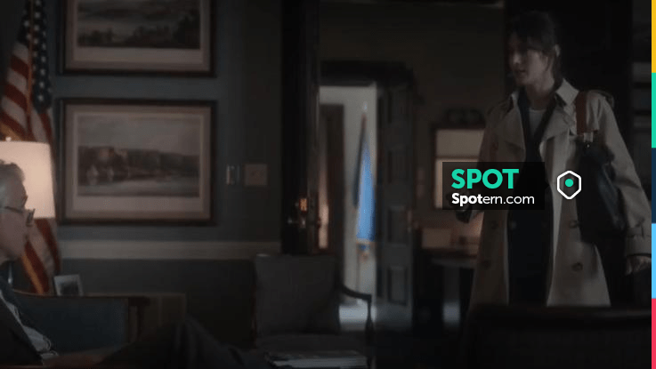 Burberry Gabardine Trench Coat worn by Alexandra Mullen (Lizzy Caplan ...