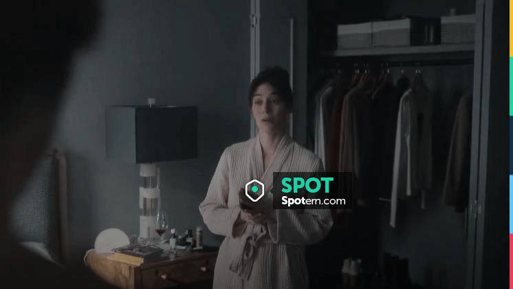 Parachute Cloud Cotton Robe worn by Alexandra Mullen (Lizzy Caplan) as ...