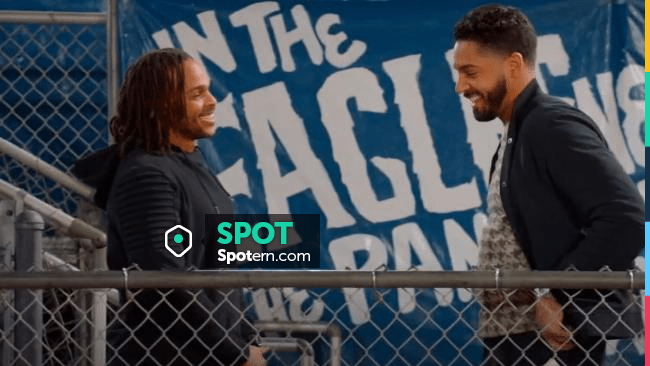 Nana Judy Montana Hooded Moto Sweatshirt worn by Marqui Edwards ...