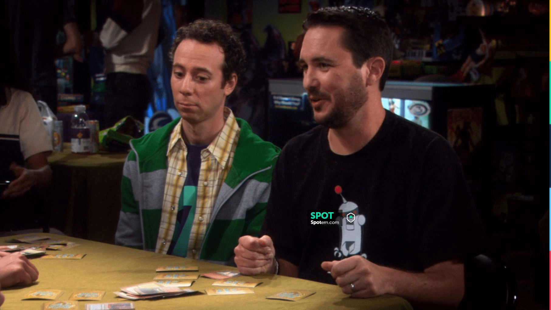 Little Cartoon Robot T-Shirt Wil Wheaton (Wil Wheaton) in The Big Bang ...