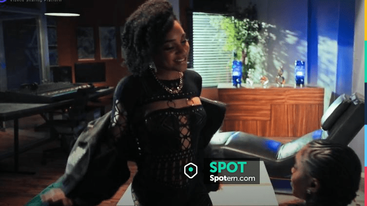 The Kript Leia Cutout Jumpsuit worn by Renee 'Windy' Johnson (Nijah Brenea) as seen in Kold x ...