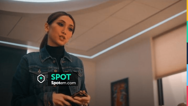Ag Jeans Women's Robyn Denim Jacket worn by Ali Lee (Brenda Song) as ...