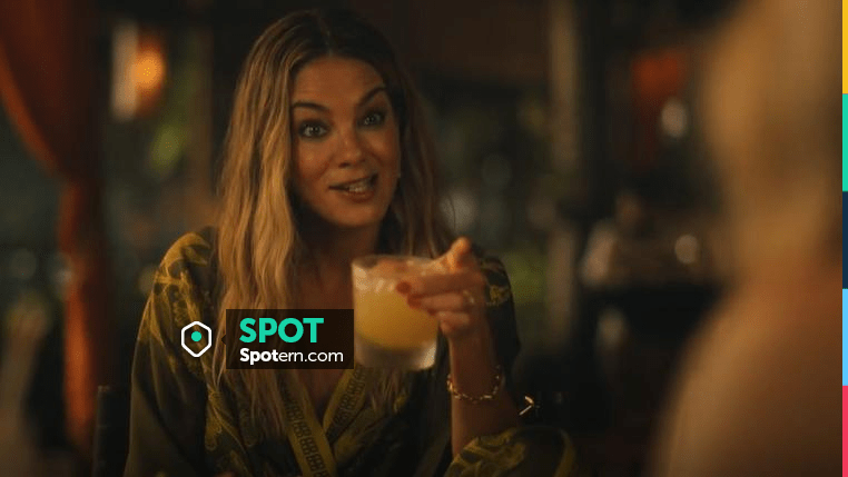 Pin Up Stars Viscose Satin Prince Charming Kimono worn by Jaclyn Lemon ...