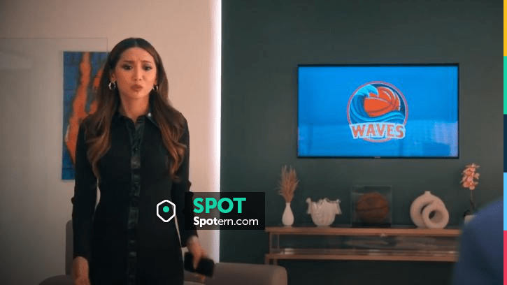 Maje Short Knit Dress worn by Ali Lee (Brenda Song) as seen in Running ...