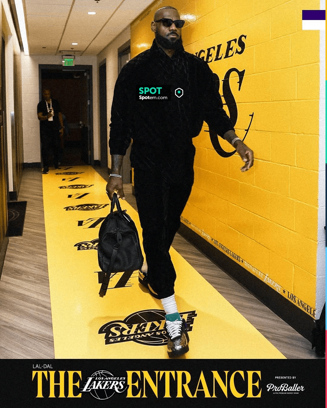 Louis Vuitton Black Damier Flocked Track Jacket worn by LeBron James on ...