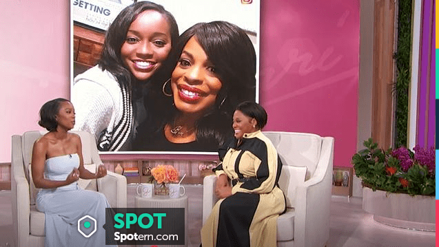 Simkhai Emma Bustier Midi Dress worn by Aja Naomi King as seen in ...