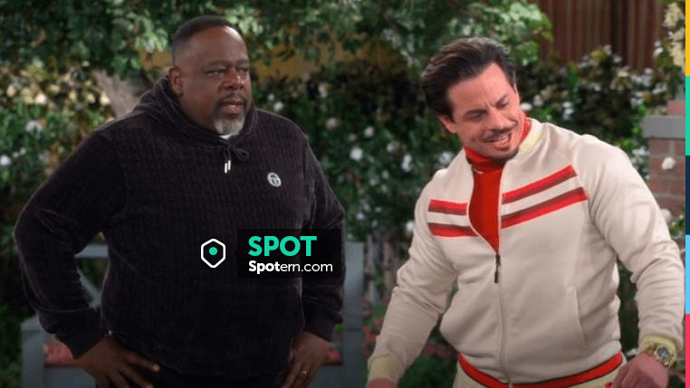 Sergio Tacchini Chenille Hoodie worn by Calvin Butler (Cedric the ...