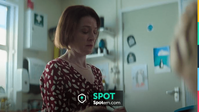 Vila Su-Noos Blouse worn by Suzy (Lucy Phelps) as seen in Playing Nice ...