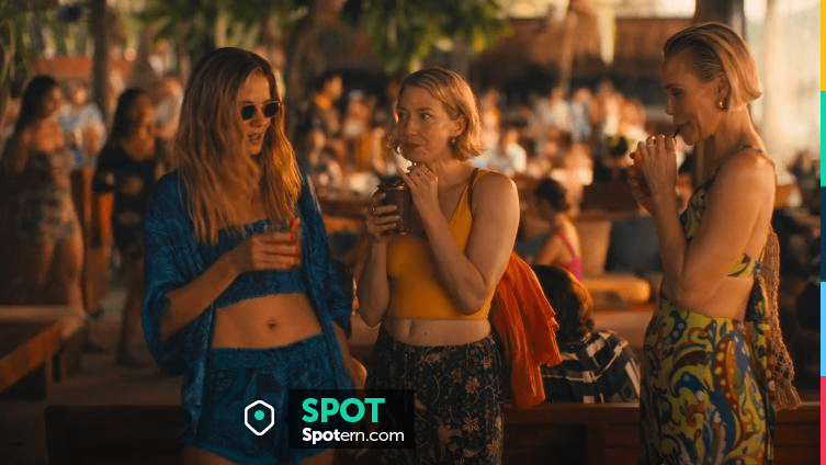 Poupette St Barth Boxer Lulu In Blue Gauguin usado por Jaclyn Lemon ...